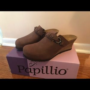 Birkenstock | Shoes | Birkenstock Dana Brown Oiled Leather Clogs New ...